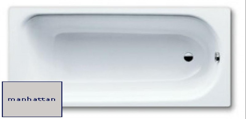 BETTE FORM Badewanne 170 x 73 cm Manhattan Grau - Bette