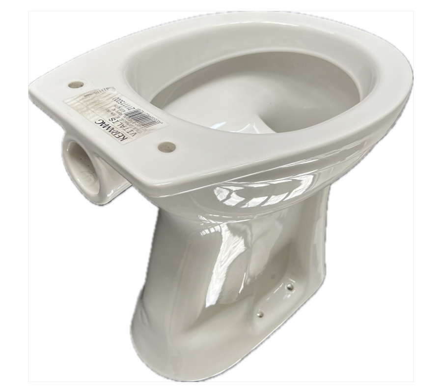 KERAMAG Vitalis erhöhtes Behinderten-WC Abfluss Boden AO 46 cm Weiss ...