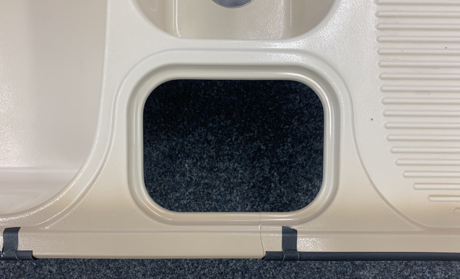 BLANCO Multi-Box Spüle Becken Links 99,5x49 cm Capuccino - Blanco