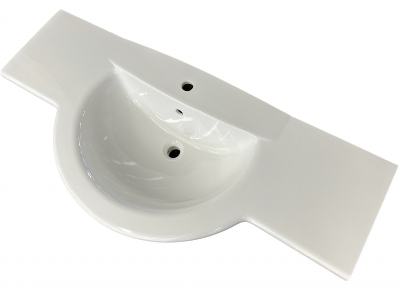 IDEAL STANDARD SIENA Waschbecken Waschtisch 125 x 54 cm rechts und ...