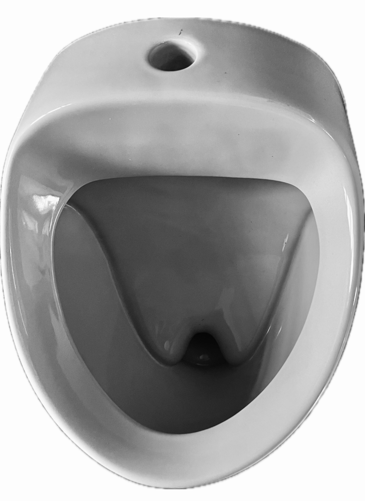 NOVOBOCH Urinal Pissoir Zulauf von oben Pergamon - Novo-Boch